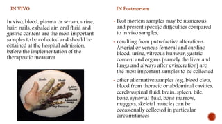 Forensic specimens collection | PPTX