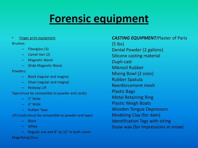 Forensics ppt | PPT