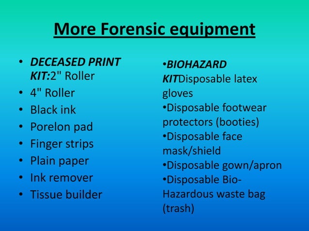 Forensics ppt | PPT
