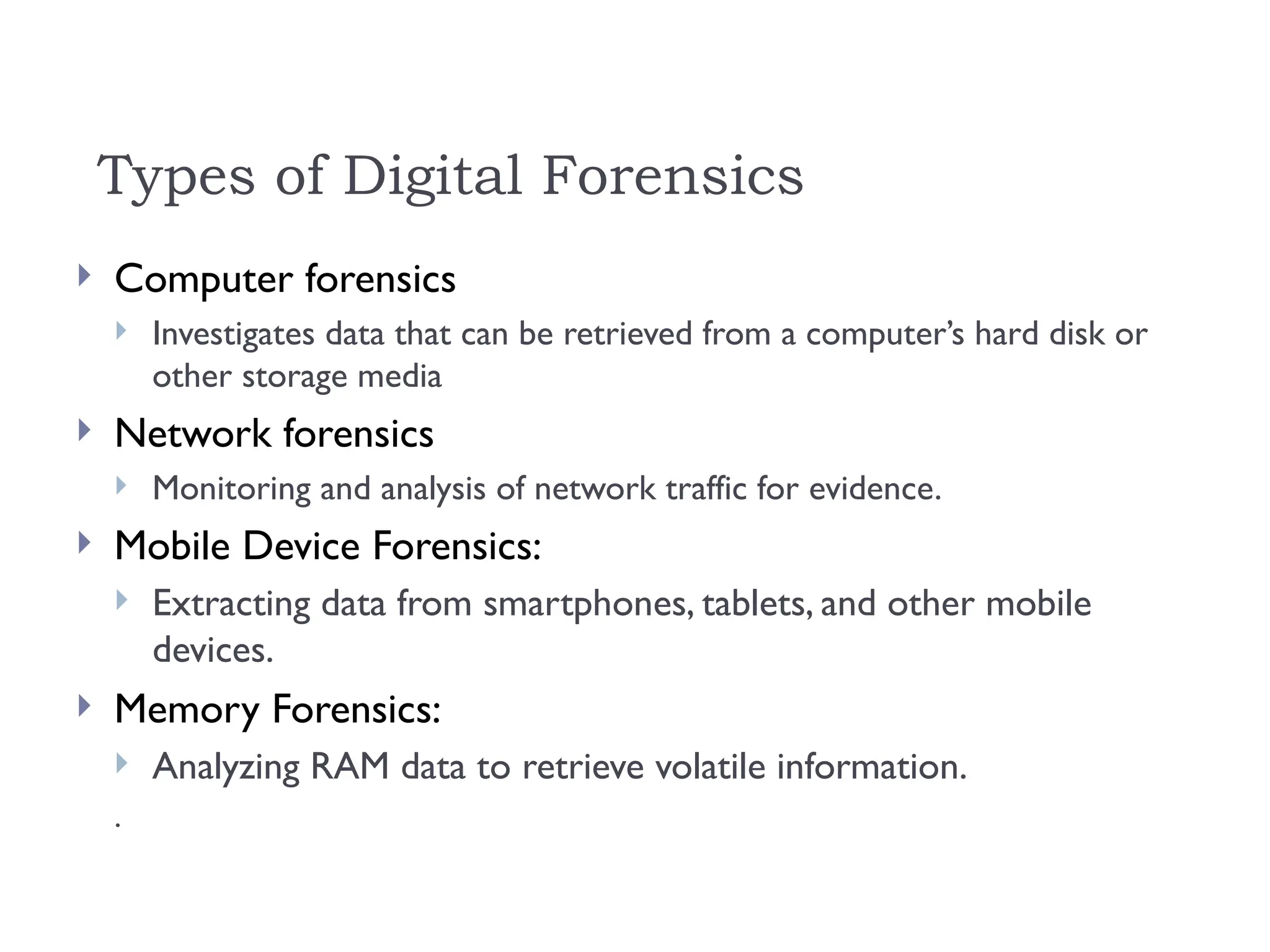 First Digital forensics Basic presentation | PPT