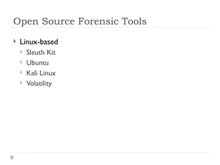 First Digital forensics Basic presentation | PPT