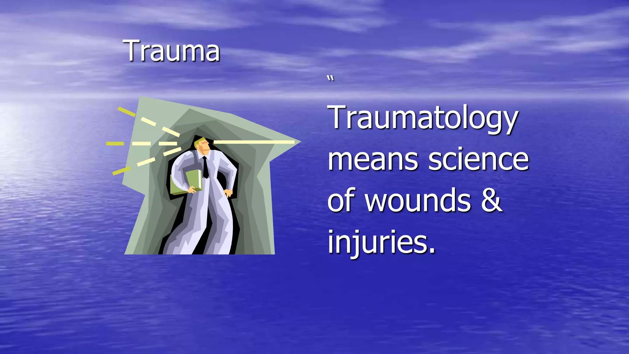 [Forensics] traumatology 1 | PPTX