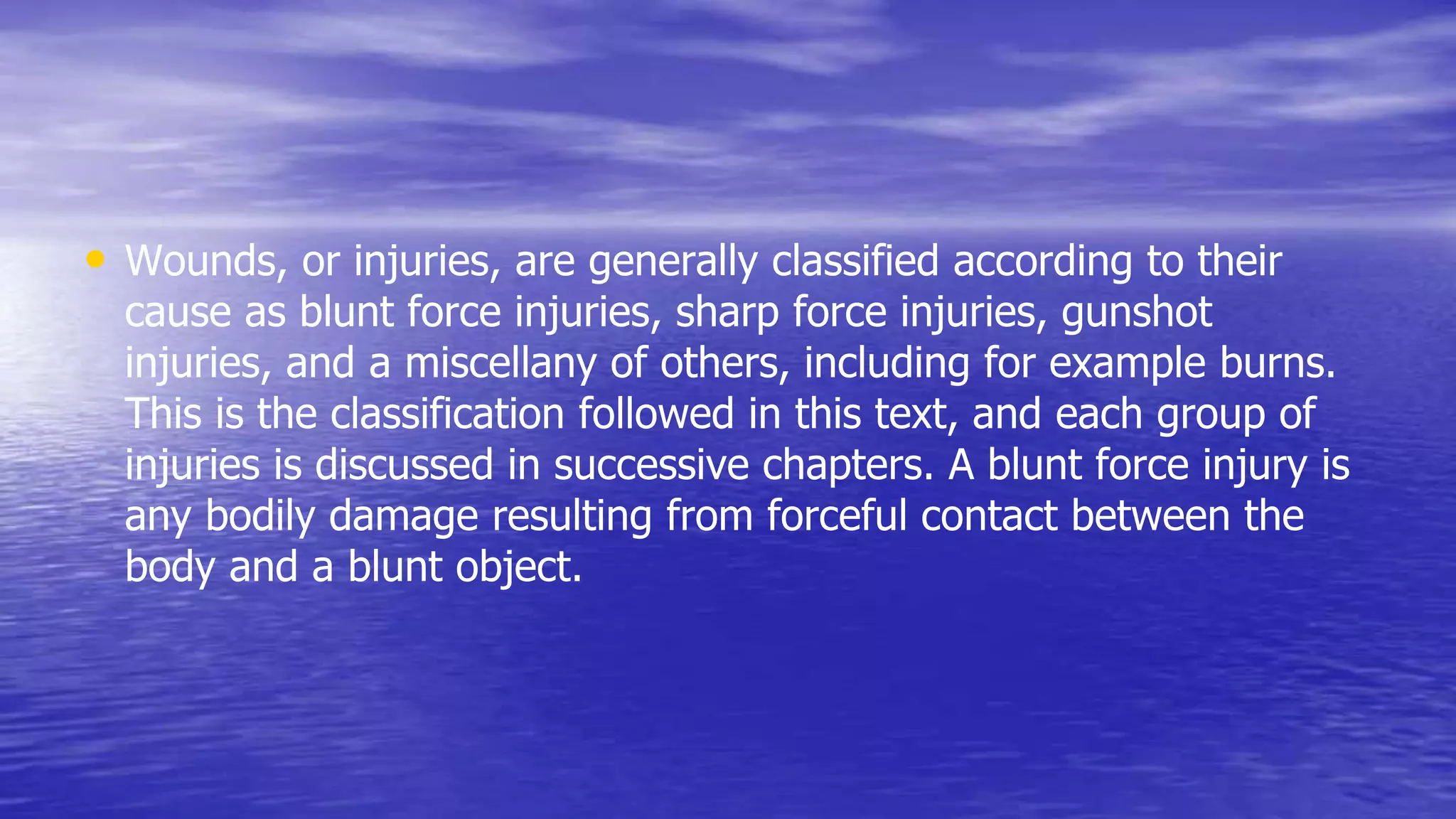 [Forensics] traumatology 1 | PPTX