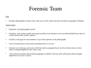 Forensic team | PDF
