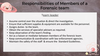 Forensic science and technology related to society .pptx