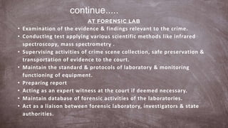 Forensic science and technology related to society .pptx