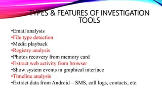 Forensic tools | PPT