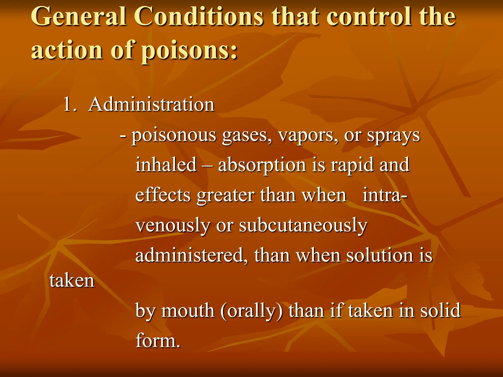 forensic toxicology, forensic chemistry. | PPT