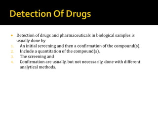 Forensic Toxicology An Introduction | PPTX