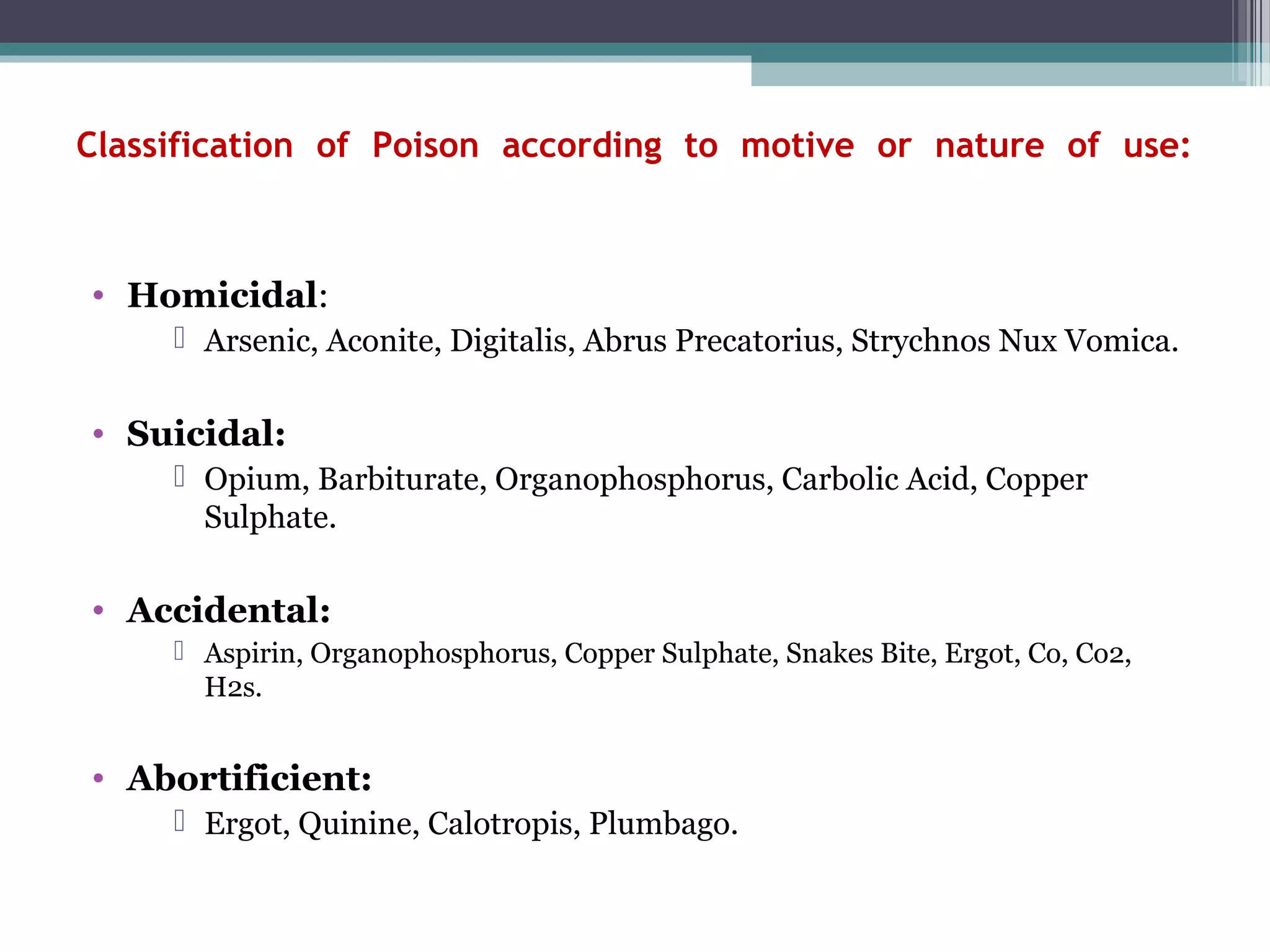 Forensic toxicology Introduction and General Management | PPT