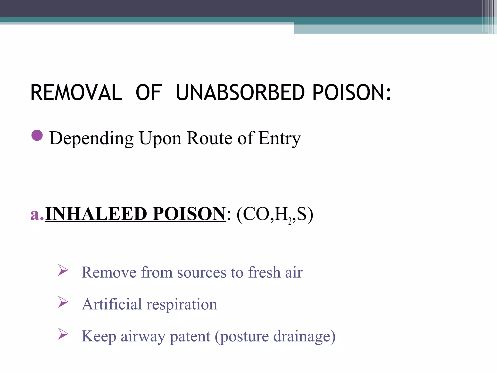 Forensic toxicology Introduction and General Management | PPT