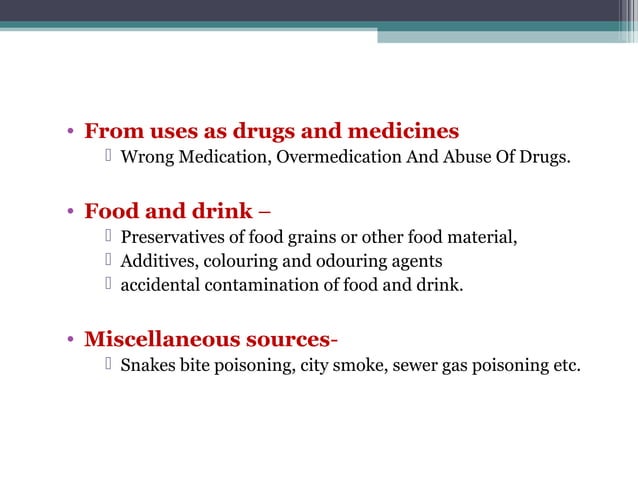 Forensic Toxicology Introduction And General Management Ppt