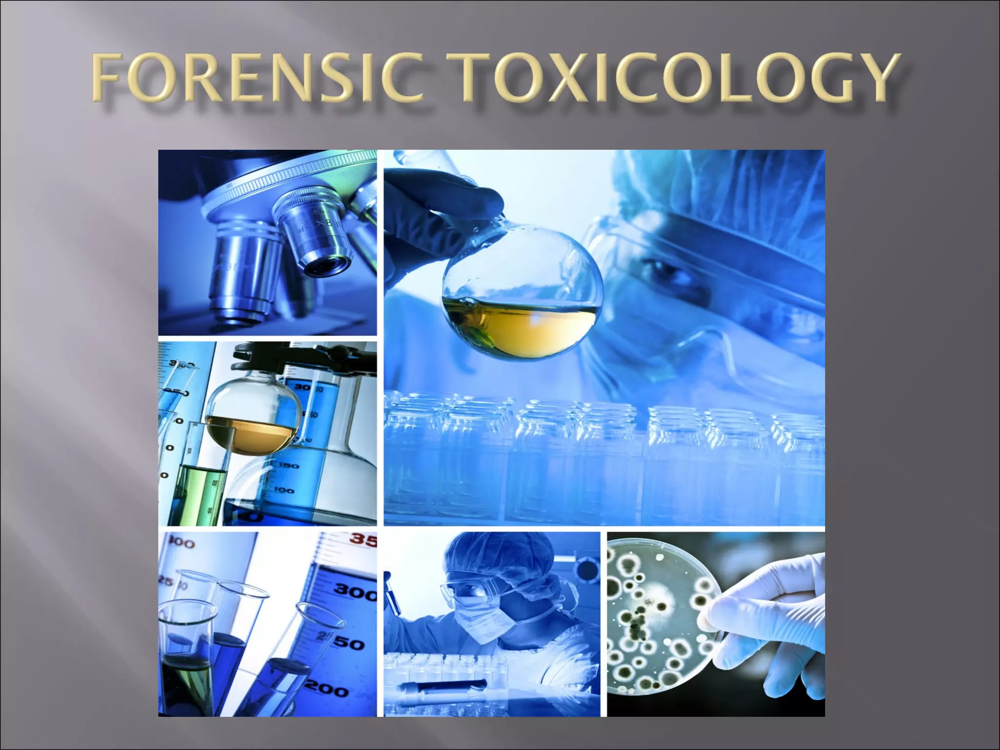 Forensic toxicology | PPT