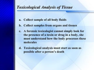 Forensic toxicology (student version) | PPT