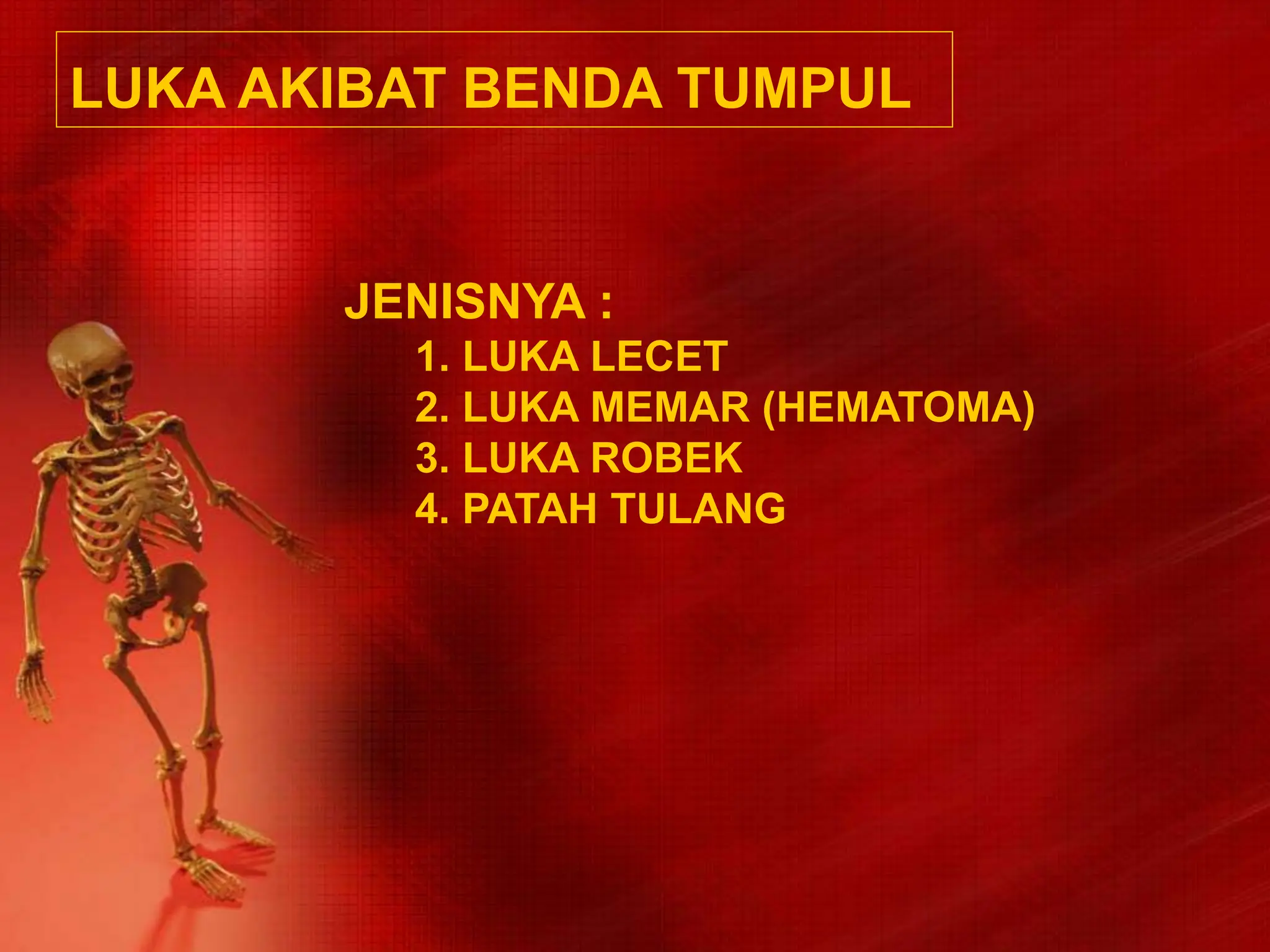 Forensik Traumatologi Forensik Traumatologi | PPTX