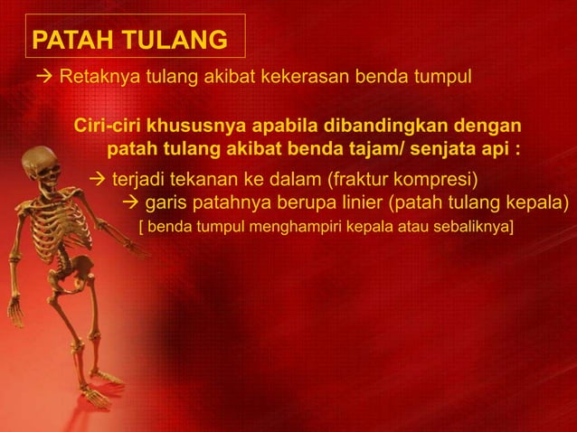 Forensik Traumatologi Forensik Traumatologi | PPT