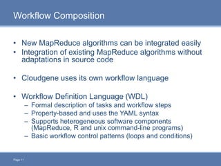 Cloudgene - A MapReduce based Workflow Management System | PPT