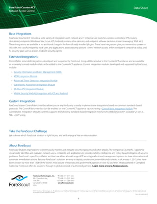 Fore scout nac-datasheet | PDF
