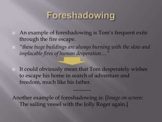 Foreshadowing | PPTX