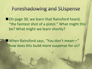 Foreshadowing and Suspense in "The Most Dangerous Game" | PPTX