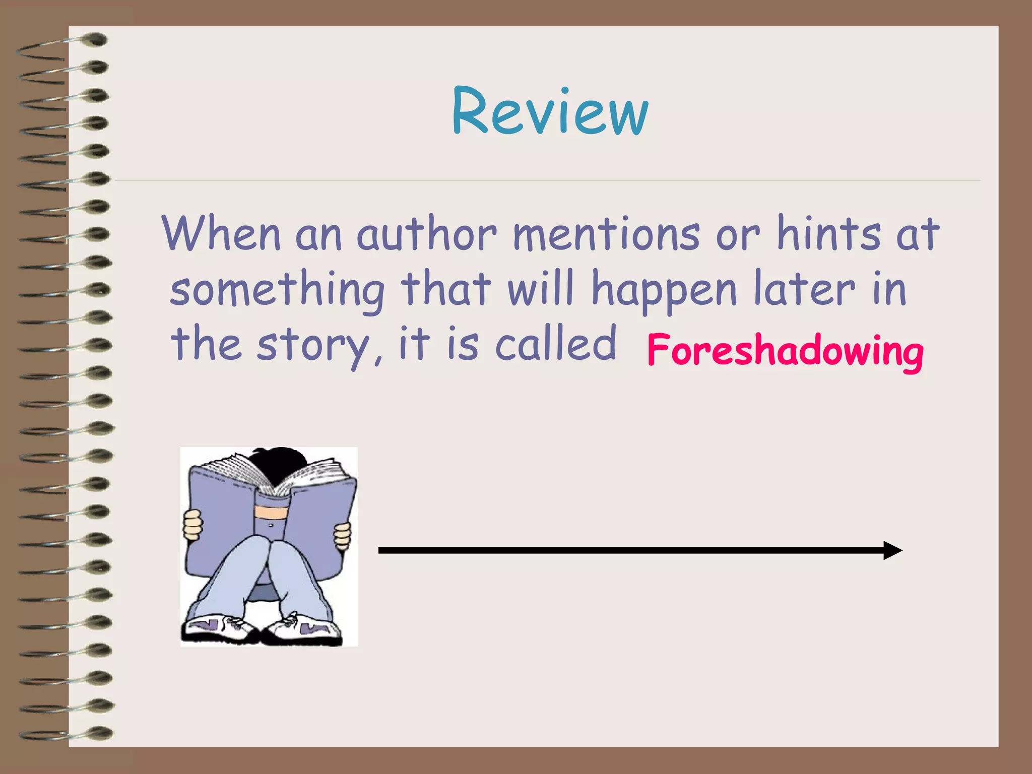 Foreshadow & Flashback | PPT