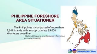 FORESHORE PRESENTATION rules and regulation on Foreshore | PPTX