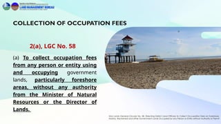 FORESHORE PRESENTATION rules and regulation on Foreshore | PPTX