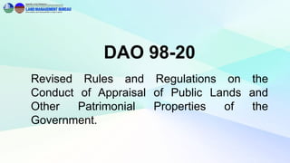 FORESHORE PRESENTATION rules and regulation on Foreshore | PPTX