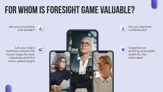 Foresight game | PPT