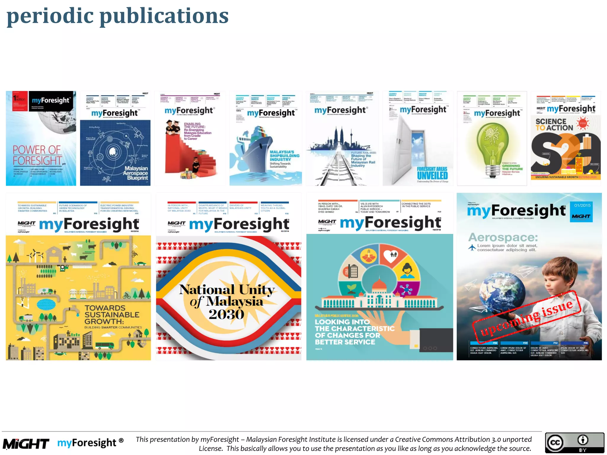Foresight General Concept & Methodology | PDF