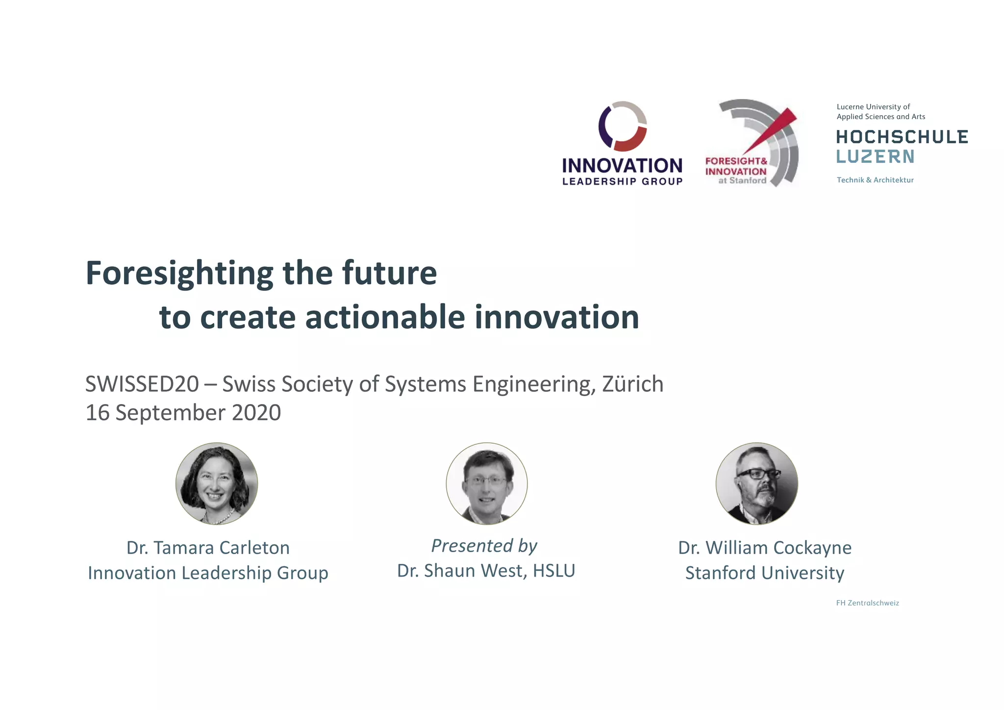 Foresighting the Future to Create Actionable Innovation | PDF ...