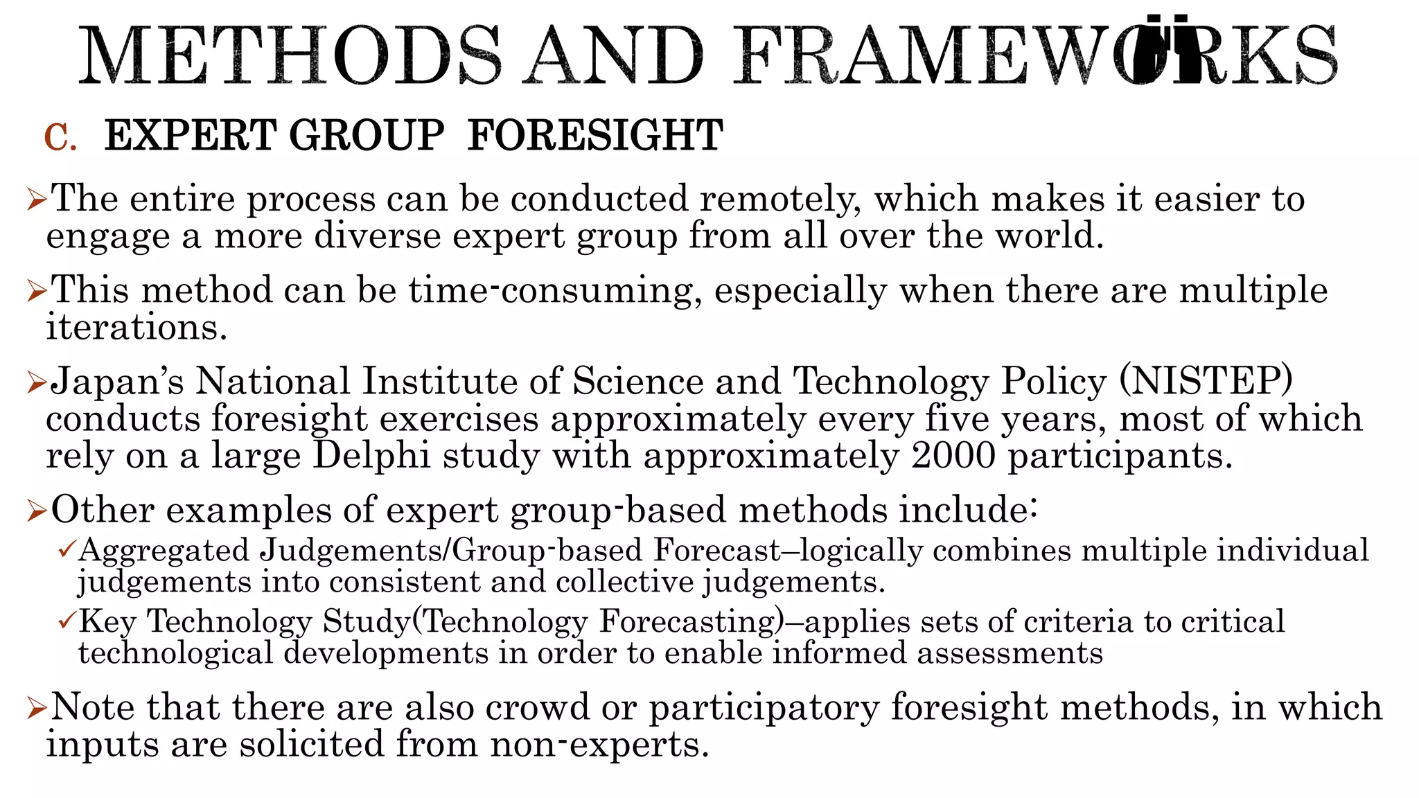 Foresight 4 Cybersecurity | PPTX | Business | Business and Finance