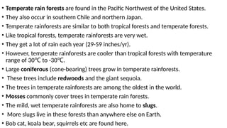 The Forest Ecosystem of our Earth planet | PPTX