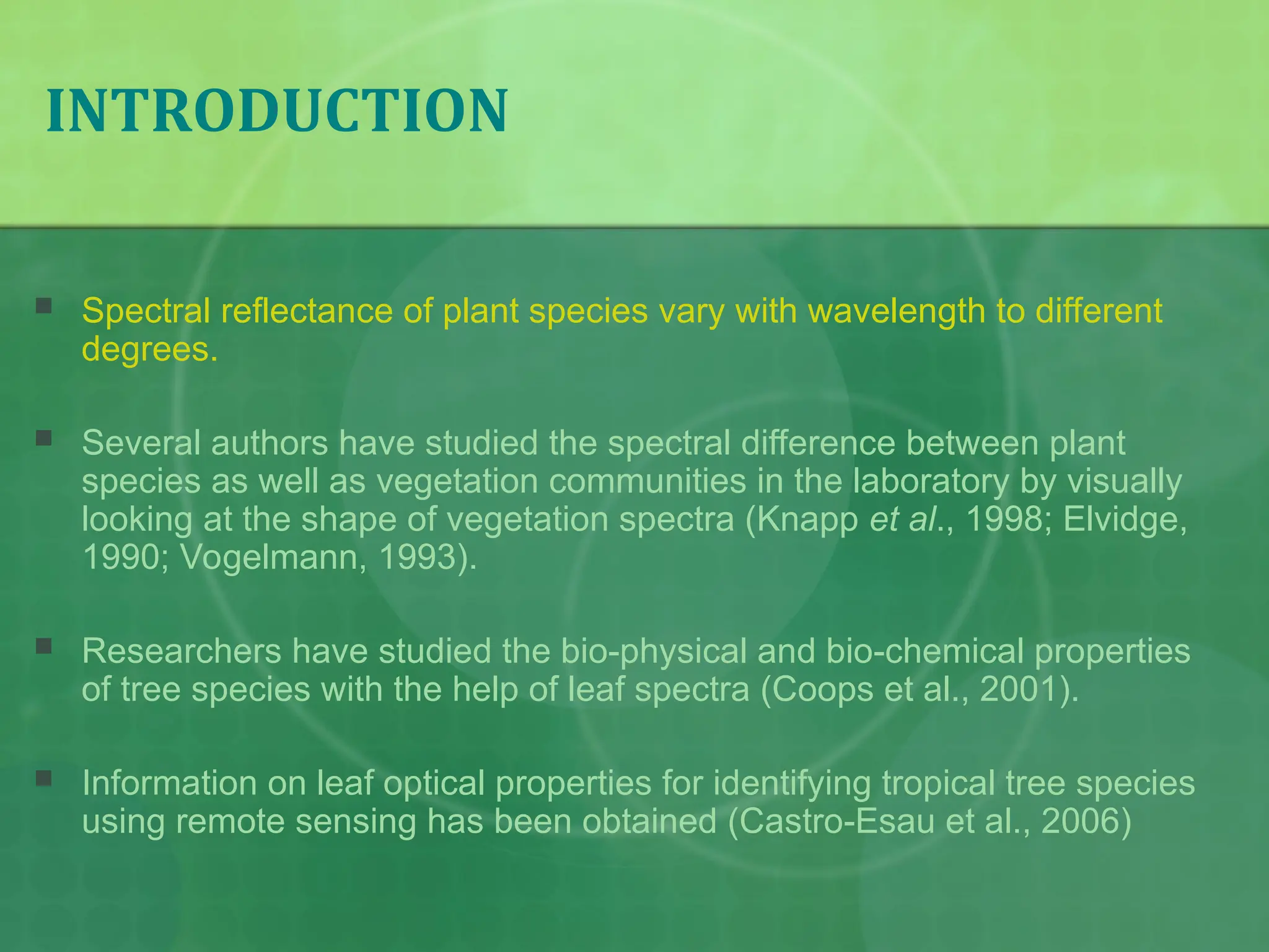 Hyperspectral Remote Sensing for Forest Management: Assessing Crown ...