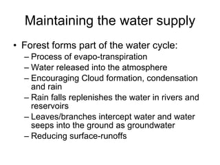 Forest and their_uses | PPT