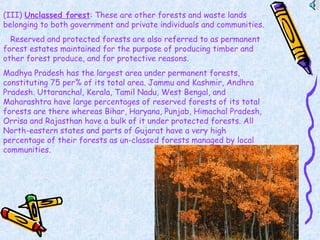 Forest and wildlife resources | PPT