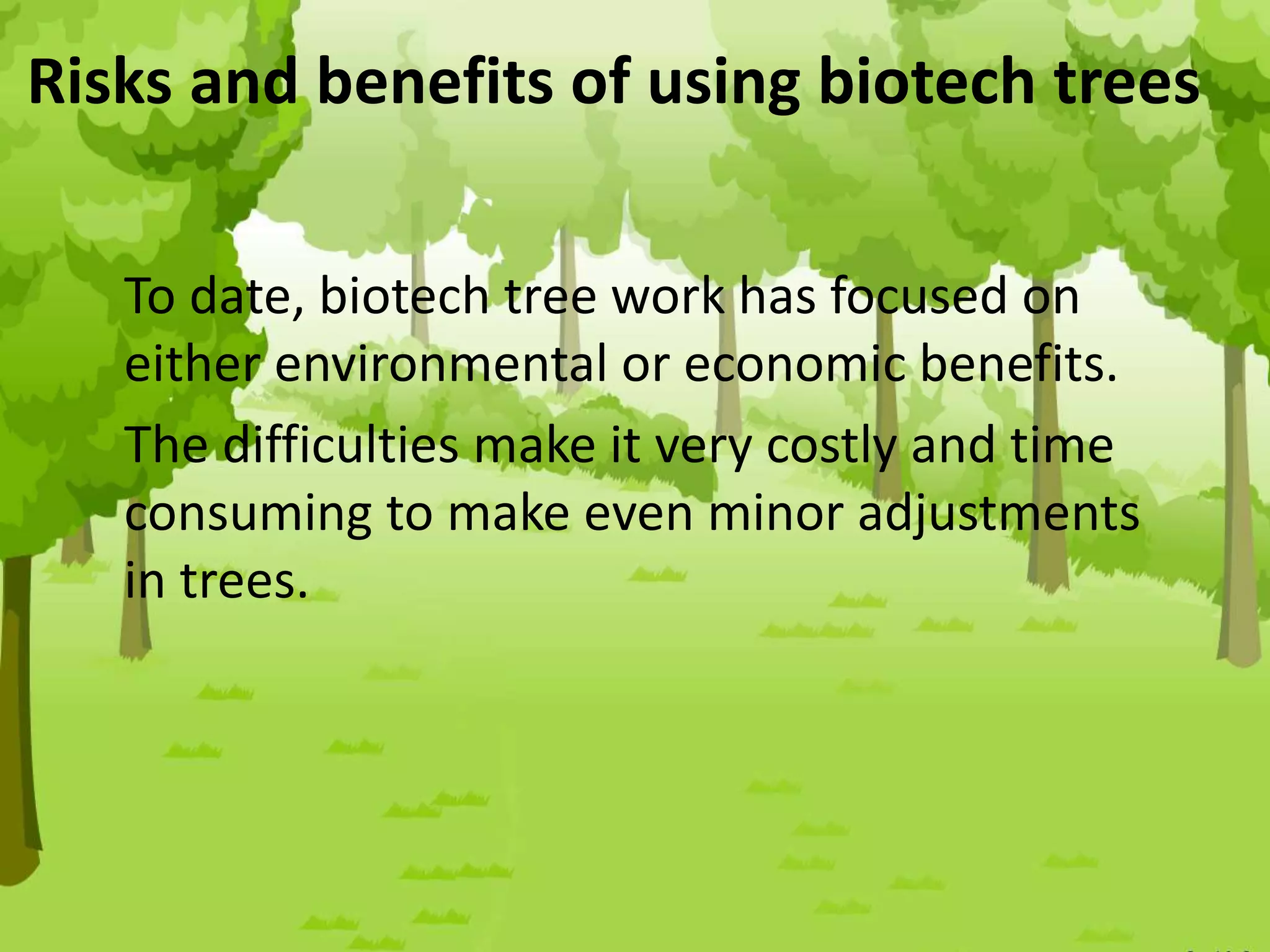 Forest Biotechnology | PPTX