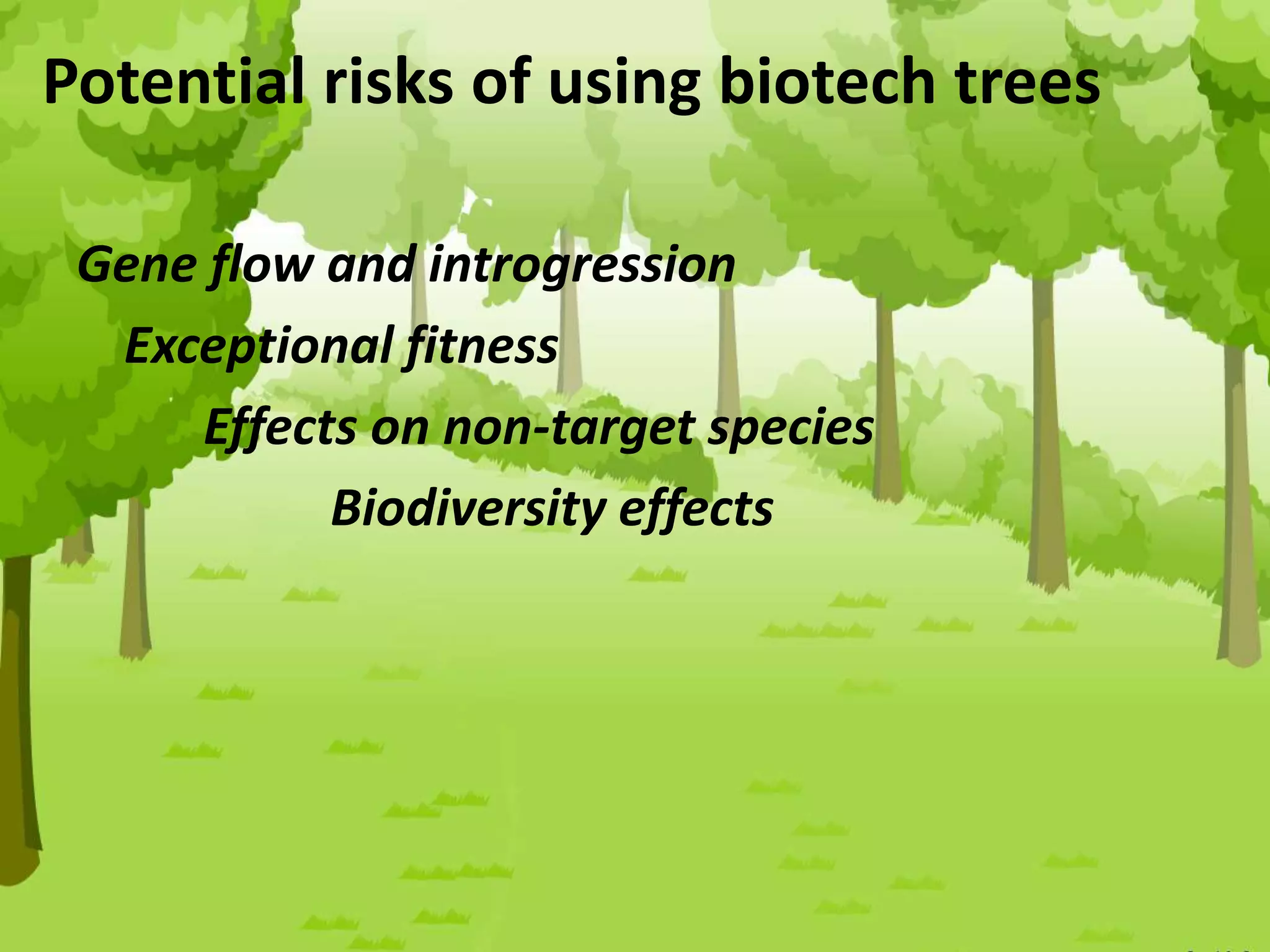 Forest Biotechnology | PPTX