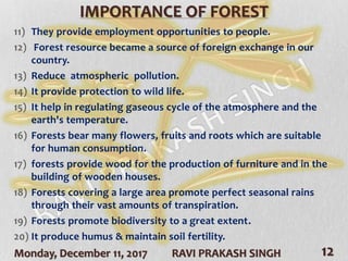 Forest class 7 | PDF