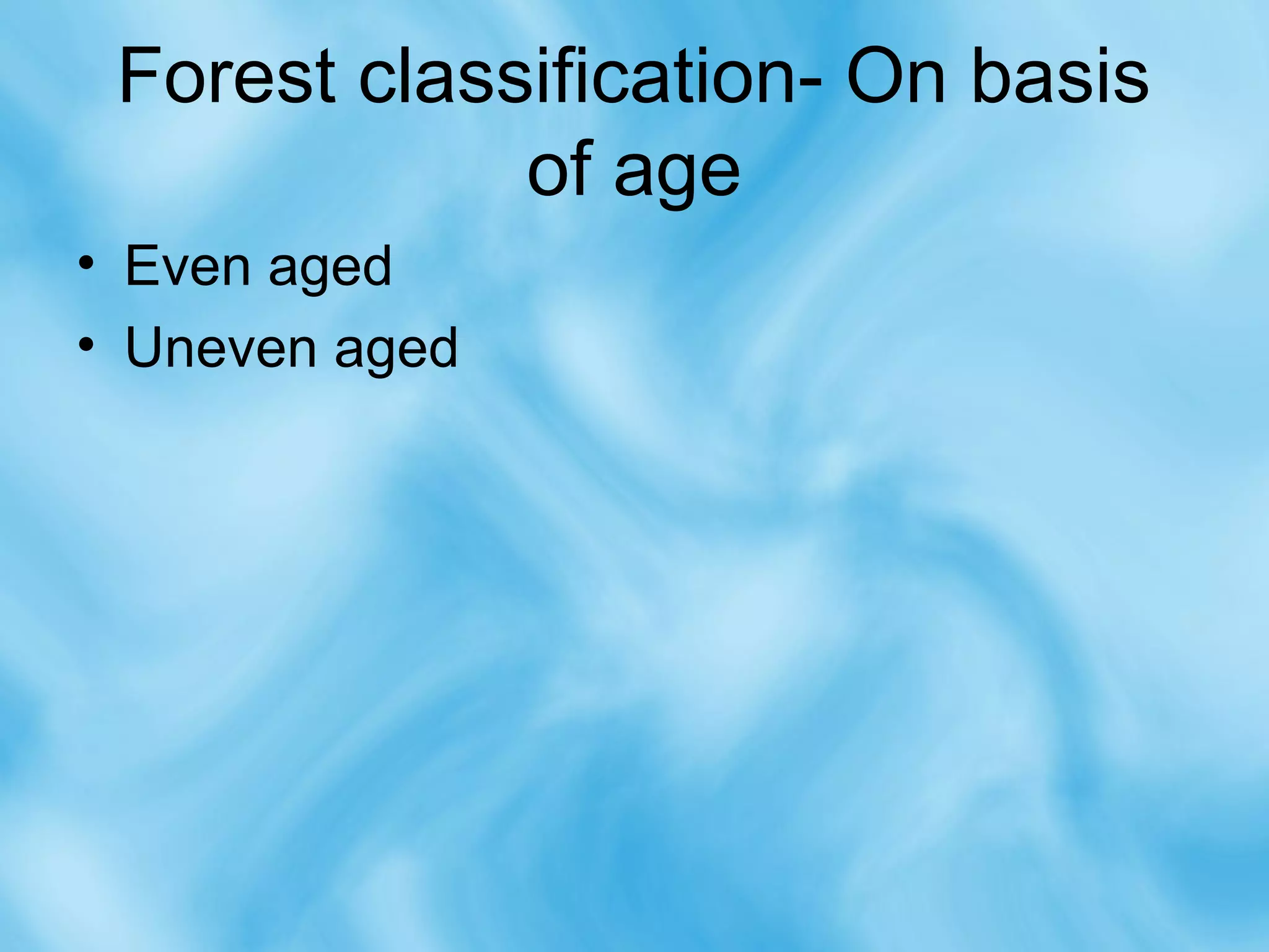 Forest classification | PPT