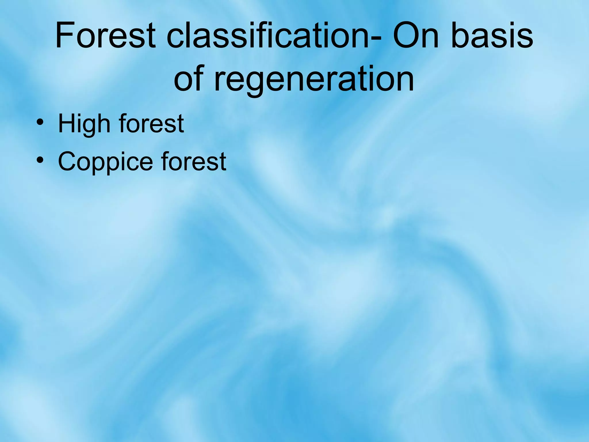 Forest classification | PPT