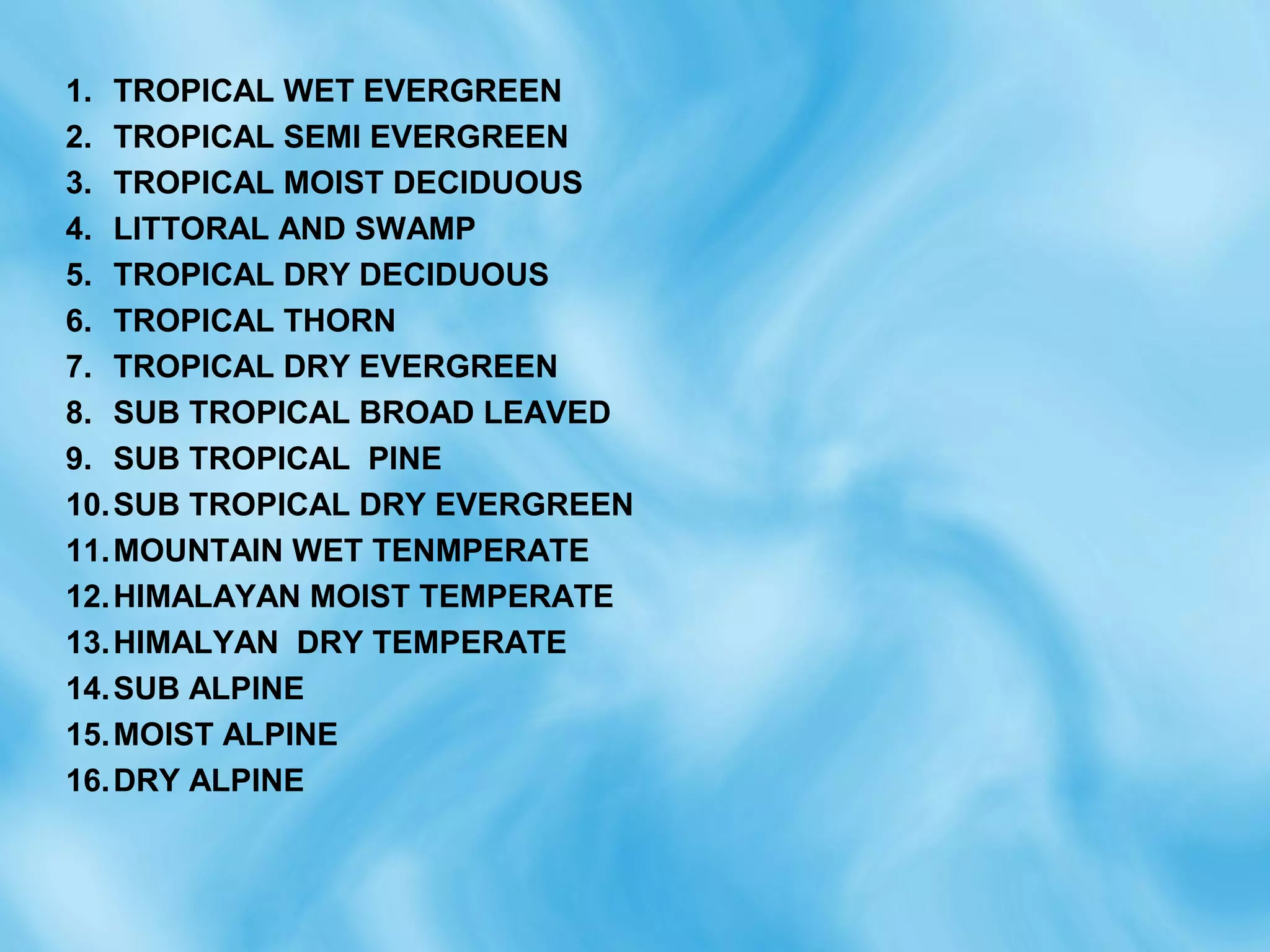 Forest classification | PPT