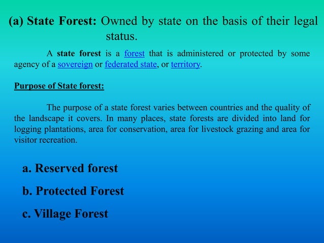 Forest classification | PPTX