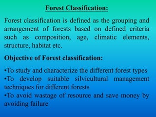 Forest classification | PPTX