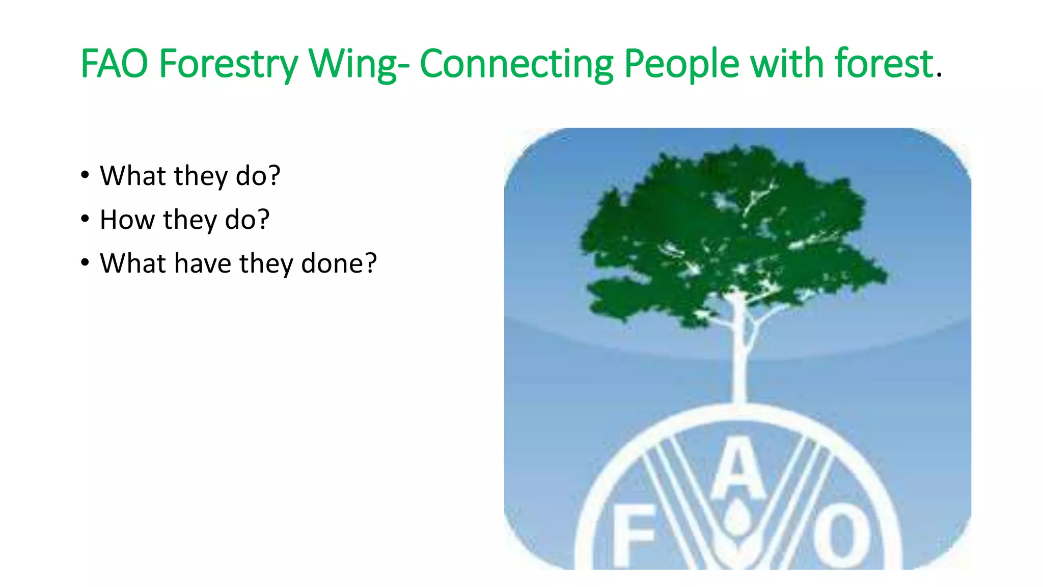 Forest communications | PPT