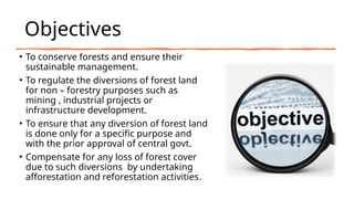 forest conservation acts all acts and evolution of acts in india | PPTX