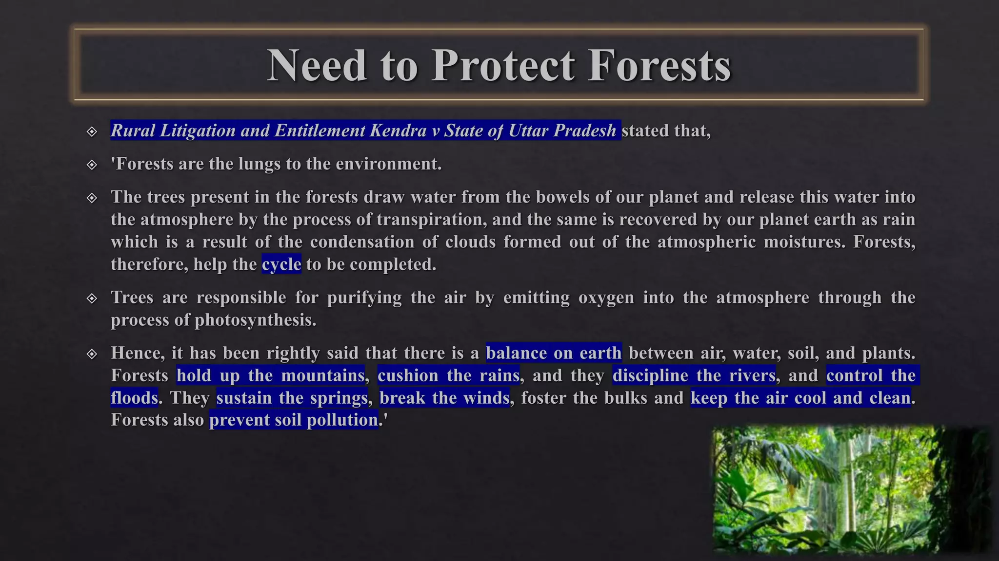 Forest Conservation Act, 1980 by Madhuparna Ray | PPTX