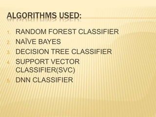 Forest cover type | PPT