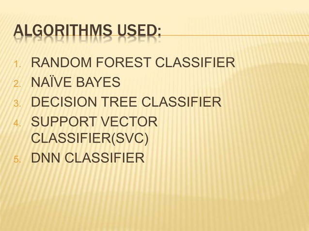 Forest cover type | PPT