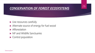 Forest ecosystem.pptx [repaired] | PPT